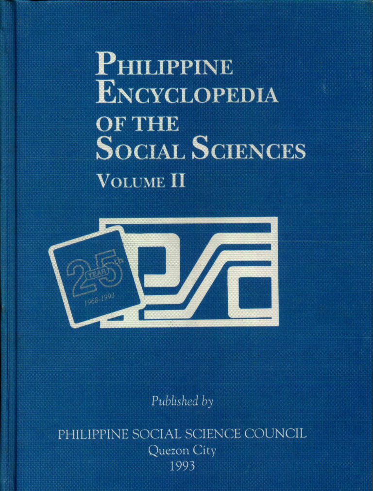 Philippine Encyclopedia of the Social Sciences 1993 – Philippine Social Science Council